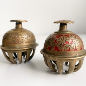 Vintage Brass Claw Bell, Small Brass Hand Bell for Wedding, Modern ...