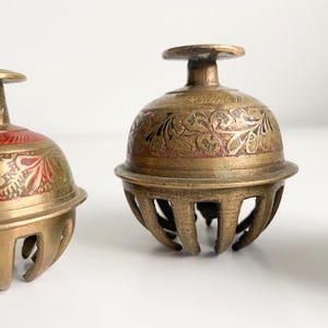 Vintage Brass Claw Bell, Small Brass Hand Bell for Wedding, Modern ...