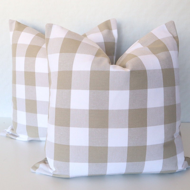Buffalo Check Pillow - Etsy