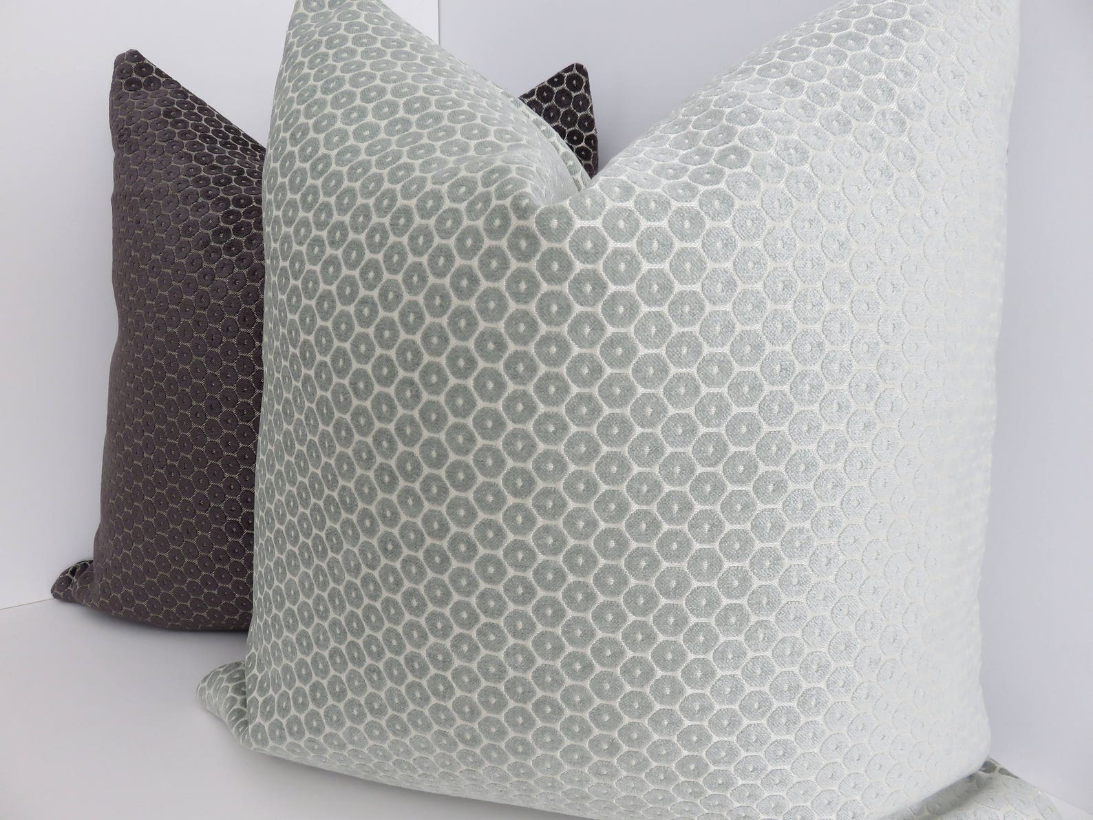 P/kaufmann Fabric Spa Chenille Pillow Cover Spa Decorative | Etsy