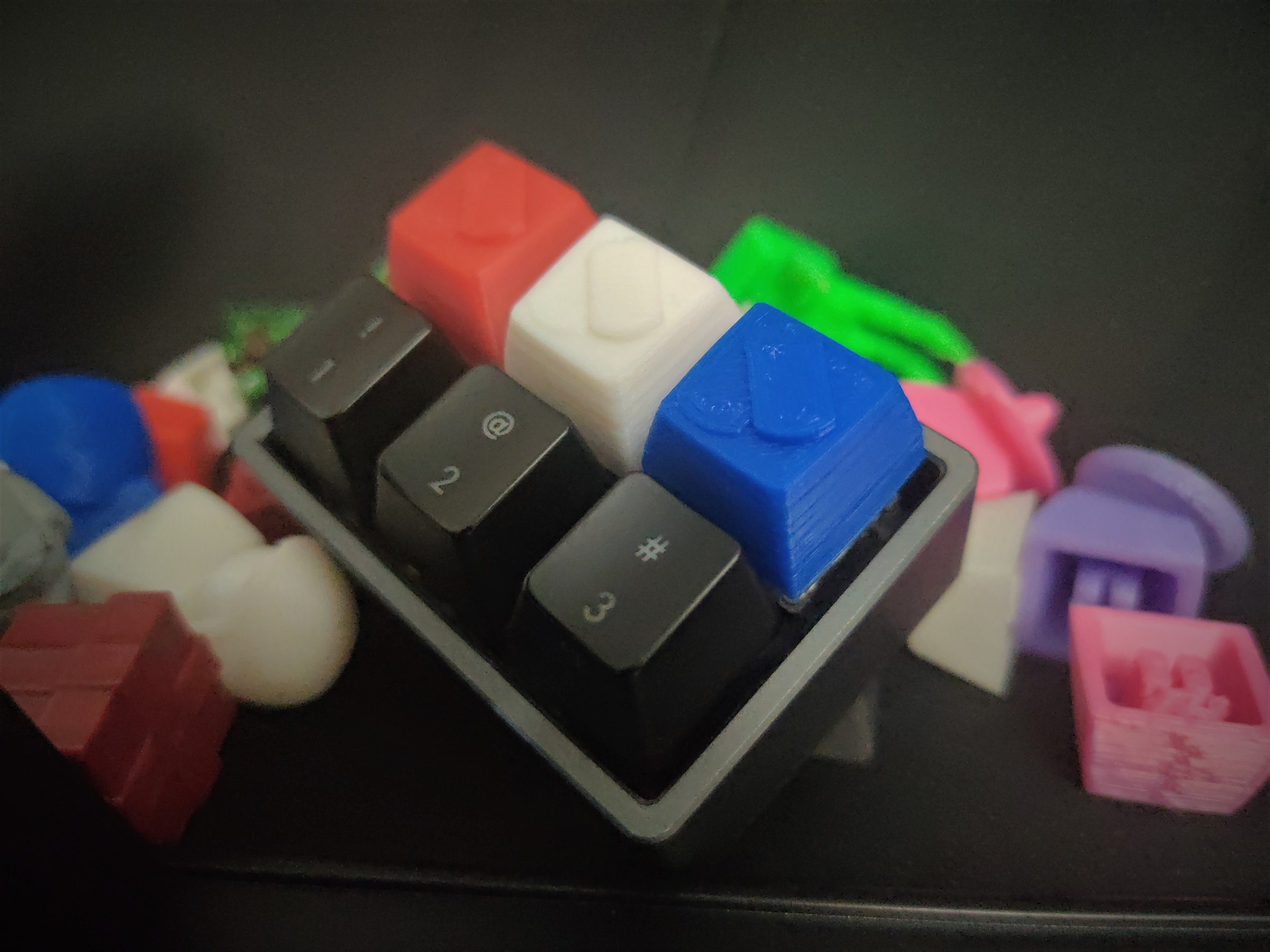 Computers & Peripherals 3D Printed PLA Biohazard Keycap for Cherry MX ...