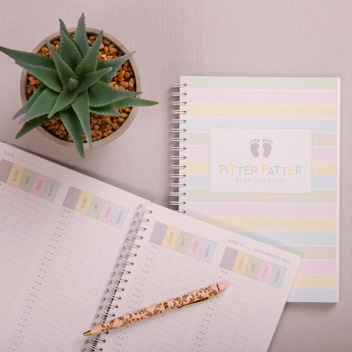 Baby Log Book Baby Diary Baby Journal Baby Book Baby - Etsy