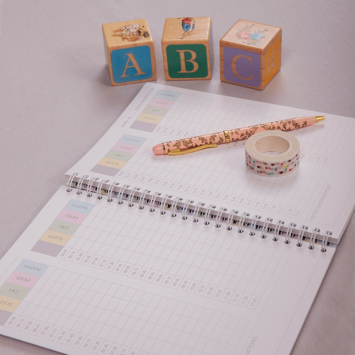 Baby Log Book Baby Diary Baby Journal Baby Book Baby - Etsy