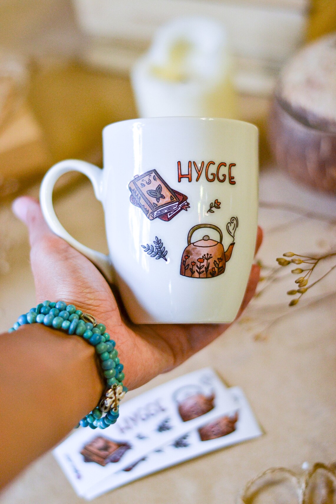 Hygge Stickers, Nature Stickers, Fall Stickers, Cozy Stickers, Autumn ...