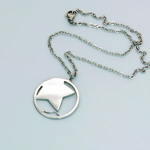 Kiss Band Necklace Kiss Band Logo Pendant, Stainless Steel Rock Jewelry ...