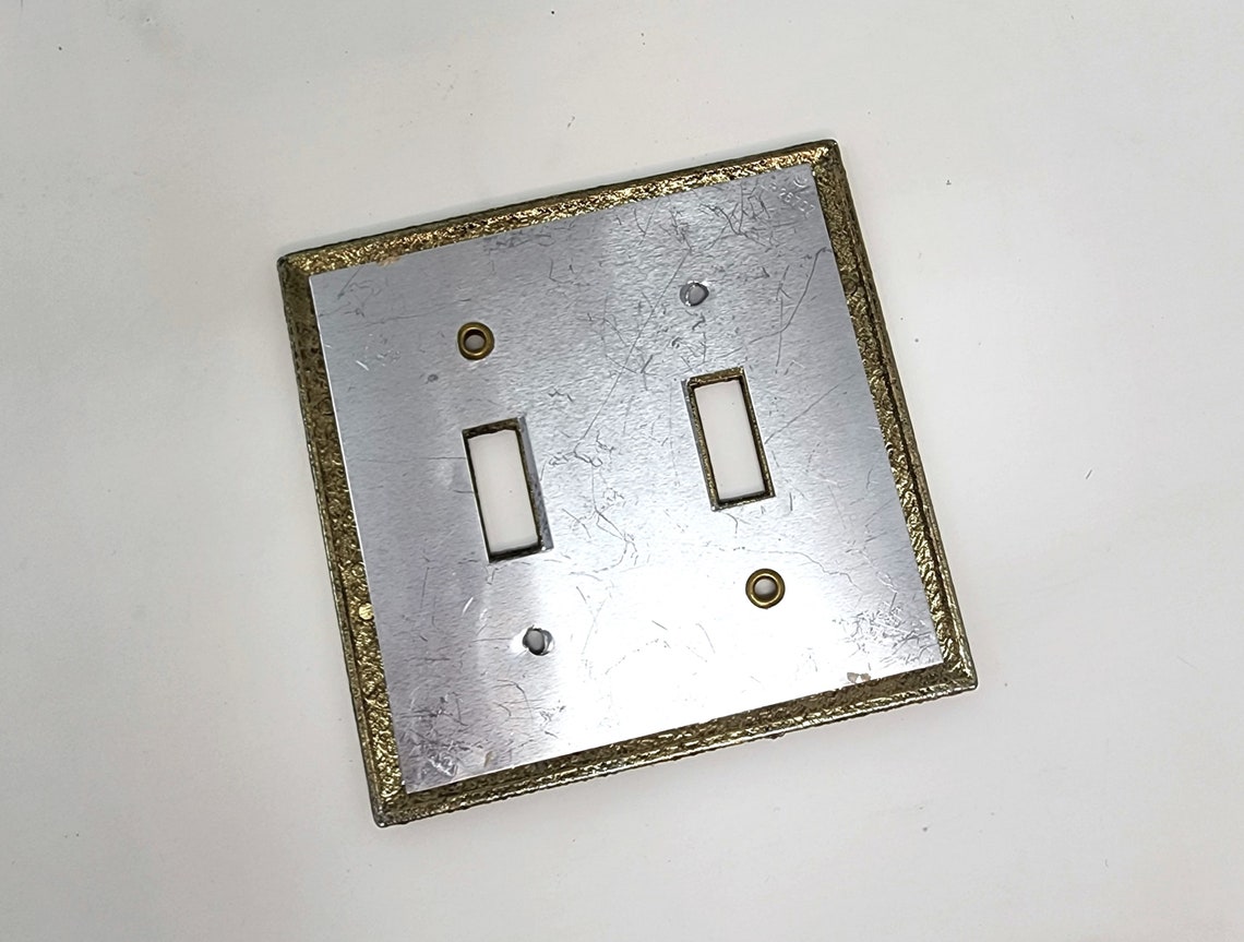 Gold Filigree Double Toggle Switch Plate, Regency Switch Plate - Etsy
