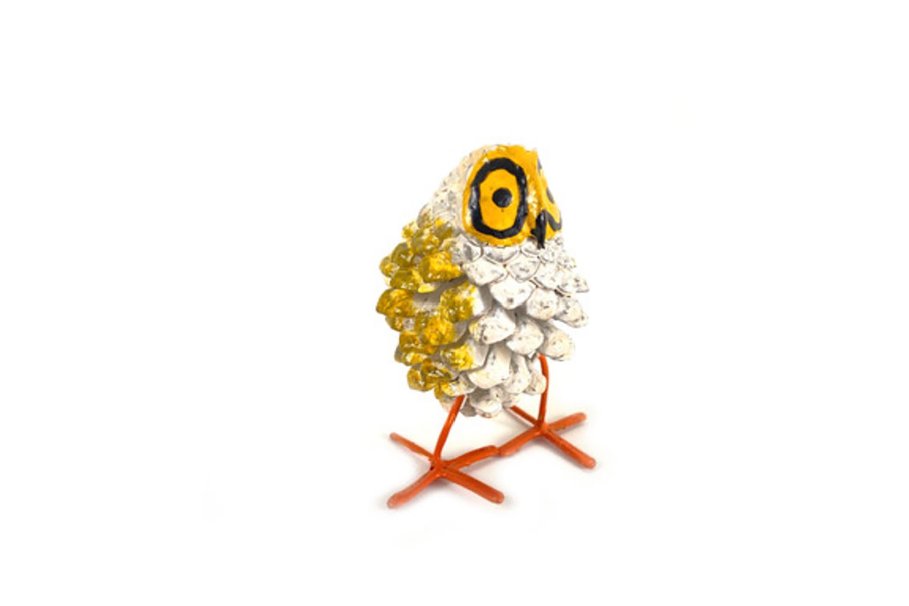 Owl Pinecone Figurine, Bird Figurine, Owl Figurine, Owl Sculpture - Etsy