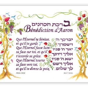 Bendición Aarónica Números 6:24-26 El Señor te bendiga y te guarde en ...
