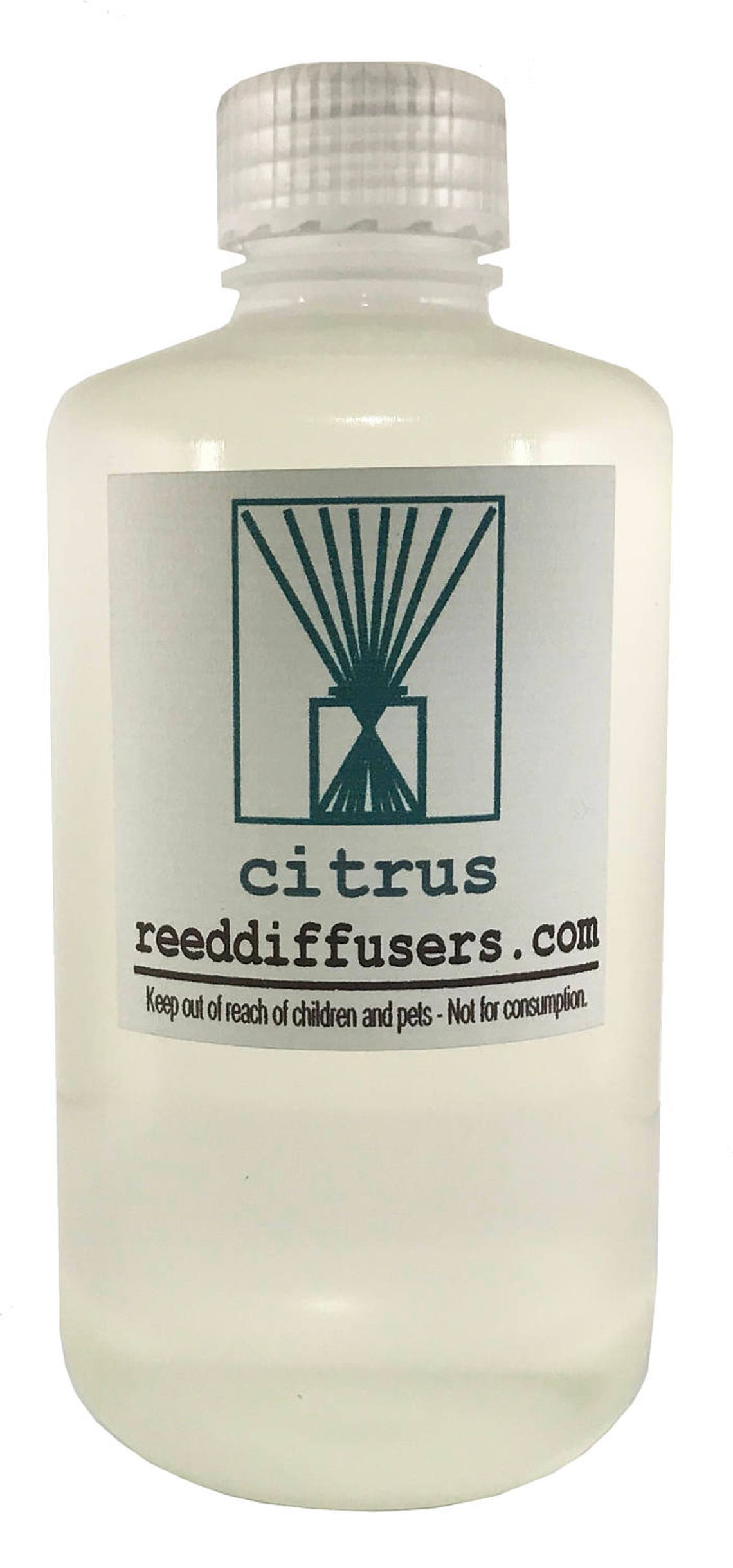 8 Oz Citrus Fragrance Reed Diffuser Oil Refill With Reeds - Etsy
