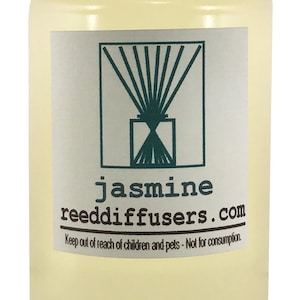 16 Oz Jasmine Fragrance Reed Diffuser Oil Refill - Made in the USA - Etsy