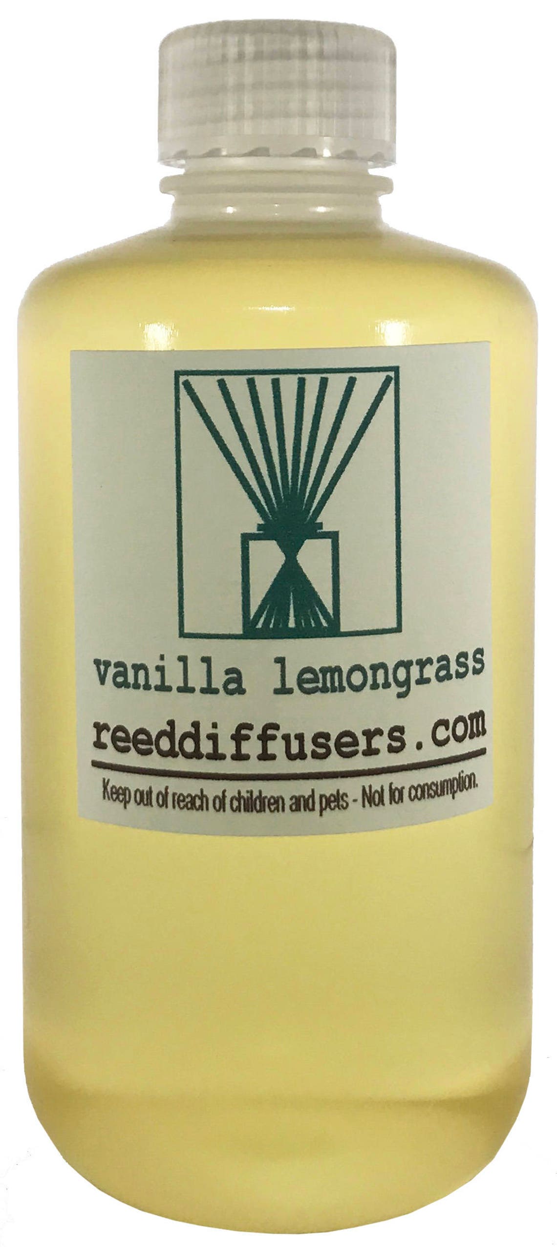 8 Oz Vanilla Lemongrass Fragrance Reed Diffuser Oil Refill - Etsy