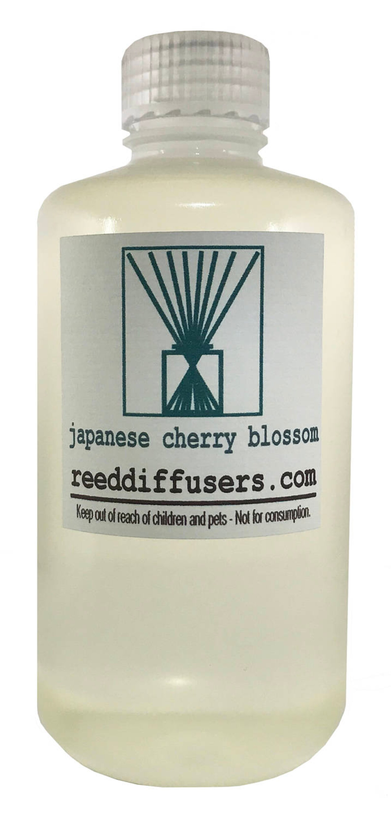 8 Oz Japanese Cherry Blossom Fragrance Reed Diffuser Oil Refill - Made ...