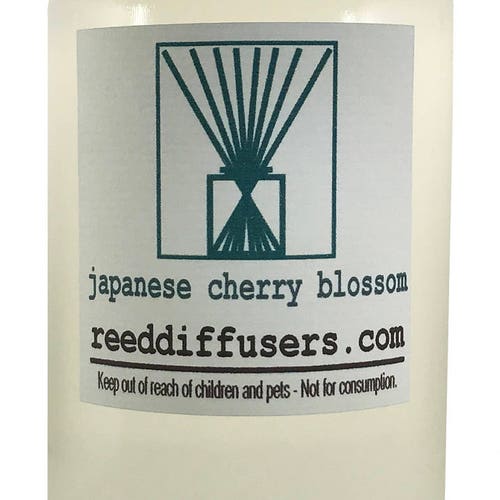 16 Oz Japanese Cherry Blossom Fragrance Reed Diffuser Oil - Etsy