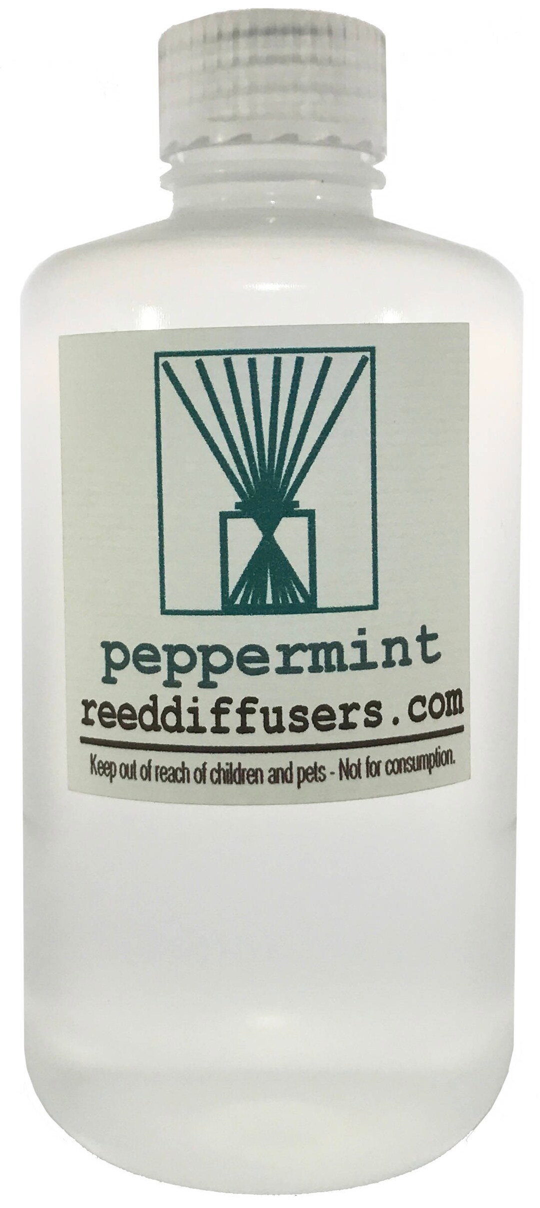 8 Oz Peppermint Fragrance Reed Diffuser Oil Refill With Reeds - Made in the USA - Etsy
