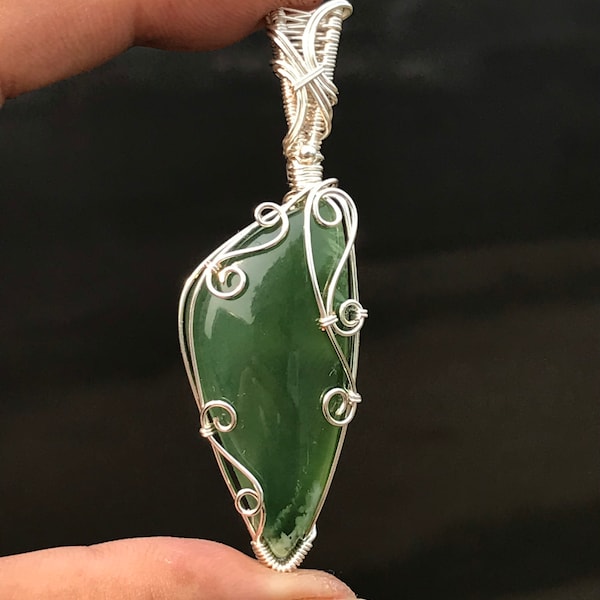 Serpentine Necklace - Etsy