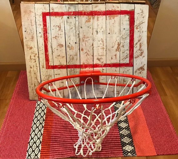 Rustic Decorative Vintage Style Basketball Hoop Basketball - Etsy