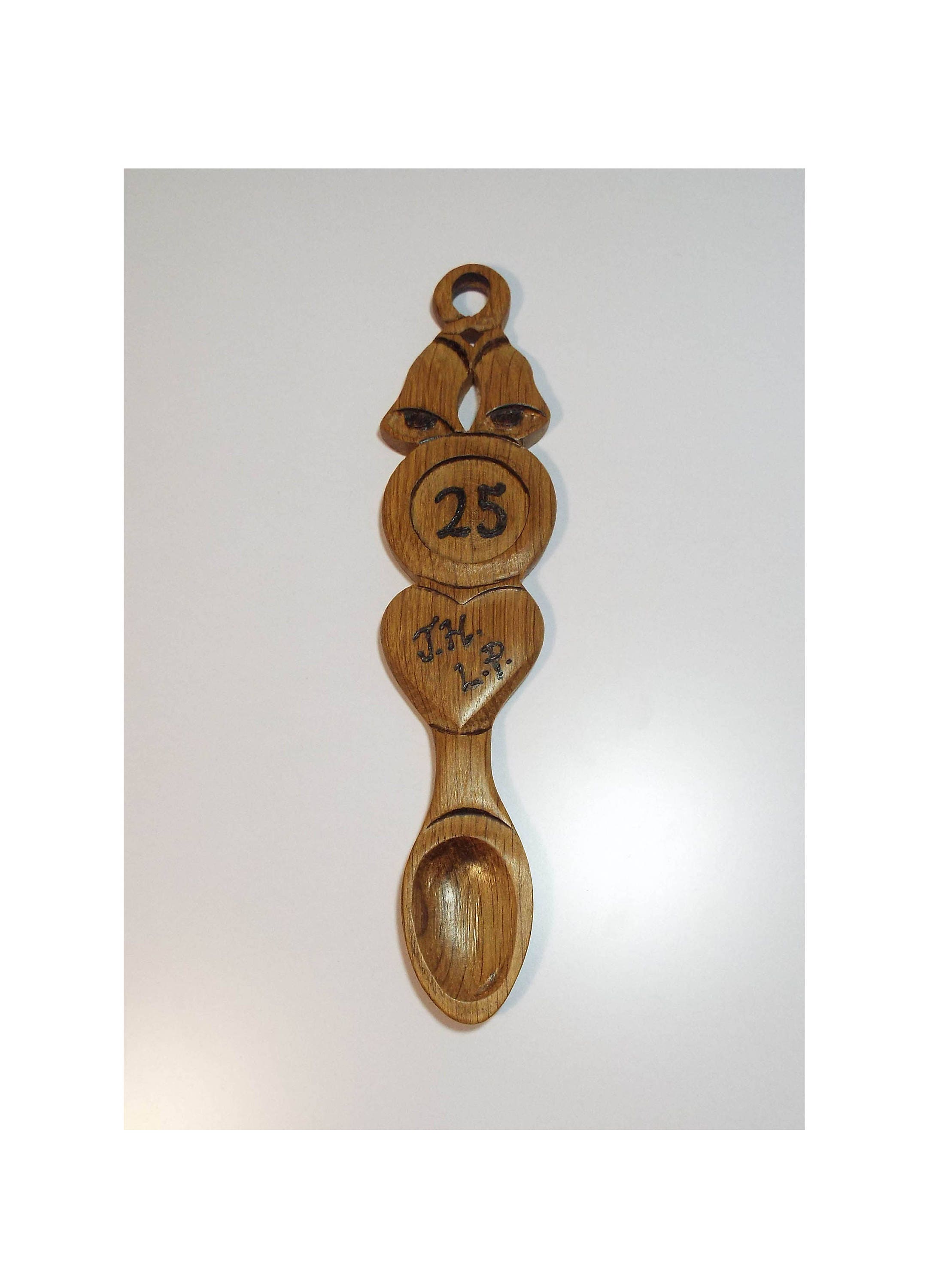 Personalised Wedding Anniversary Love Spoon | Etsy