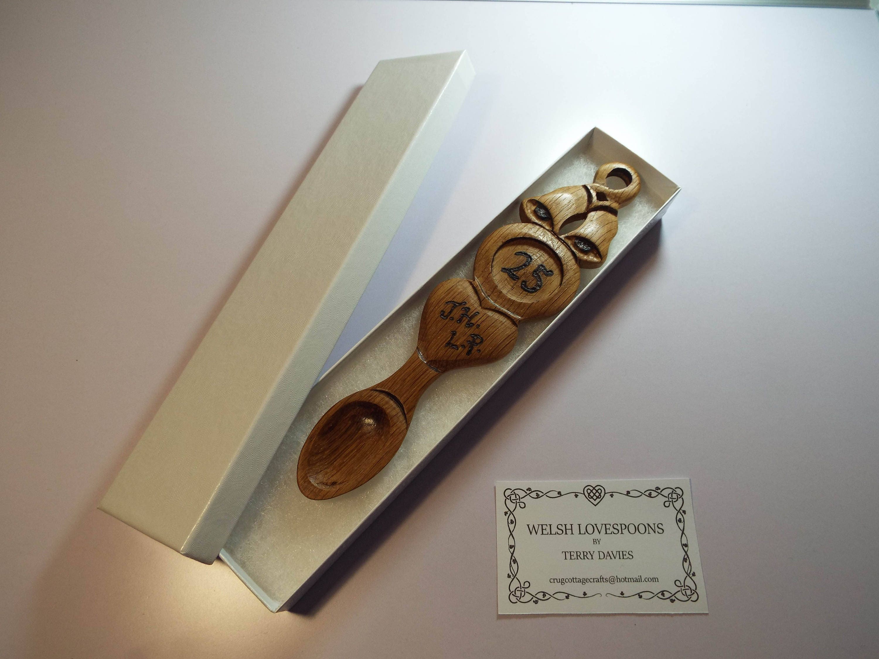 Personalised Wedding Anniversary Love Spoon | Etsy