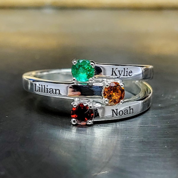 Mothers Rings - Etsy