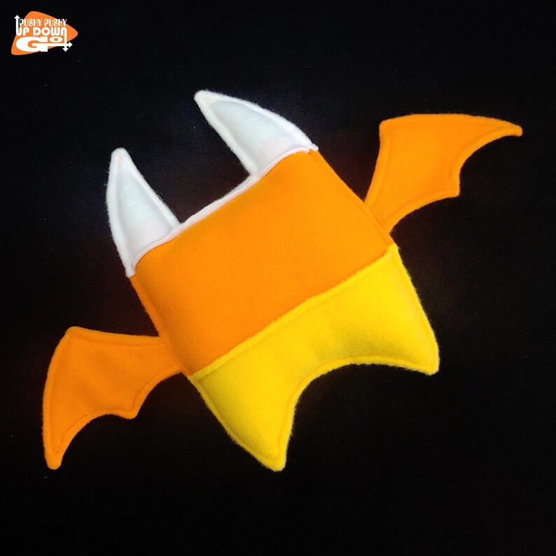 Cute Kawaii Candy Corn Halloween Bat Plushie - Etsy