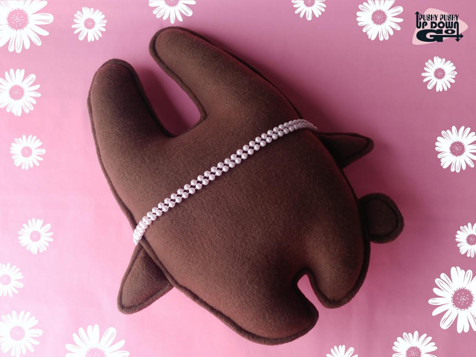 Cute Kawaii Chocolate Brown Easter Bunny Rabbit Plushie With - Etsy