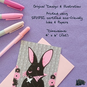 Goth Easter Postcards (set of 4 Cards + Envelopes), Mixed Set - Etsy