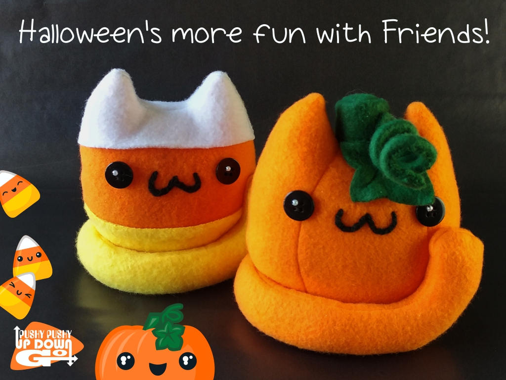 Kawaii Candy Corn Cat Food Plushie Cute Stuffed Candy Corn | Etsy