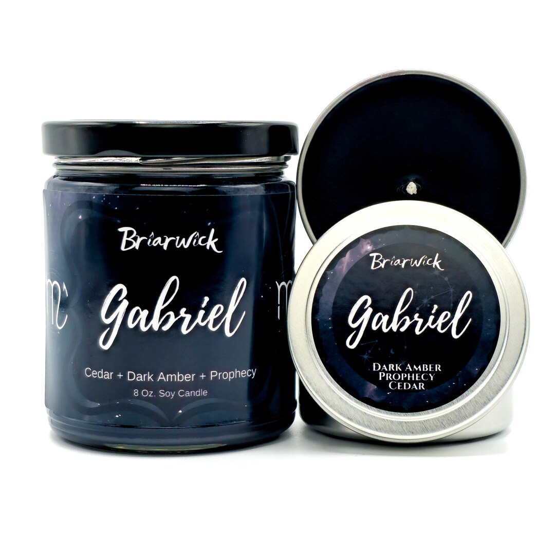 Gabriel Nox Candle Officially Licensed Ruthless Boys of the Zodiac Soy ...