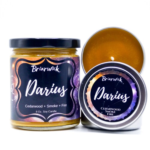 Lance Orion Candle Officially Licensed Zodiac Academy Soy - Etsy