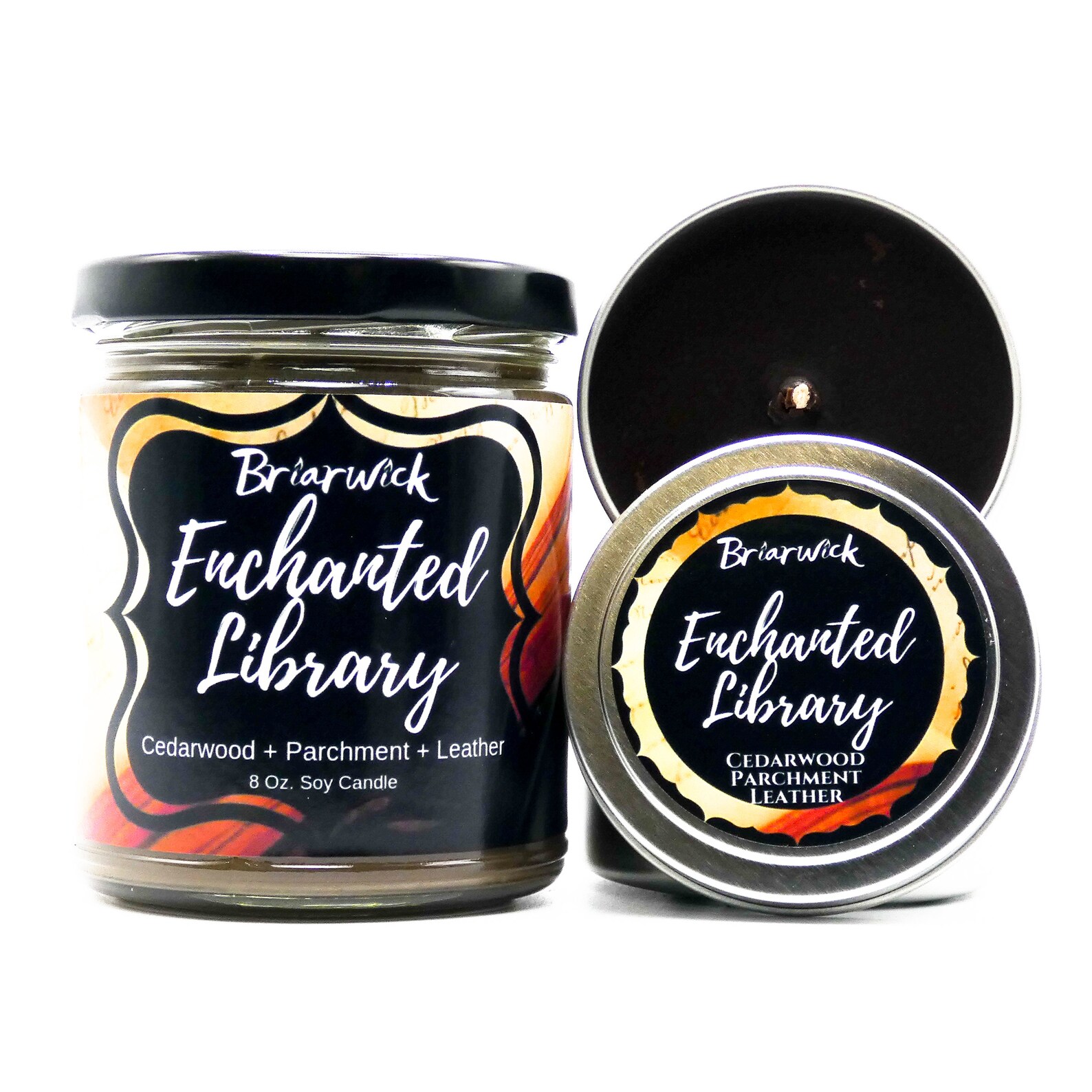 Enchanted Library Candle Fantasy Inspired Soy Vegan Candle - Etsy