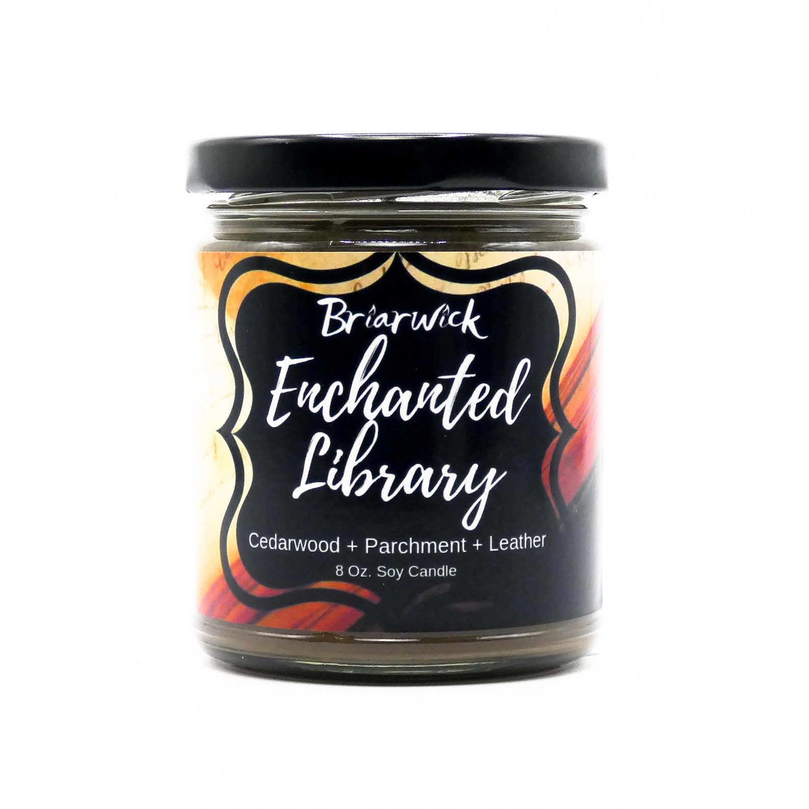 Enchanted Library Candle Fantasy Inspired Soy Vegan Candle - Etsy