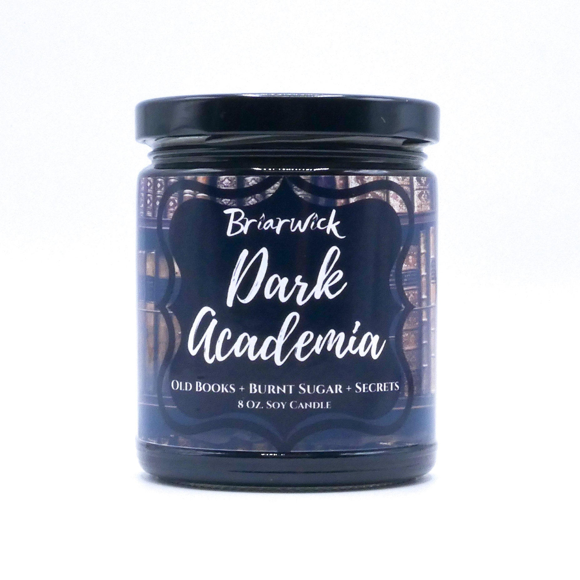 Dark Academia Candle Literature Inspired Soy Vegan Candle - Etsy