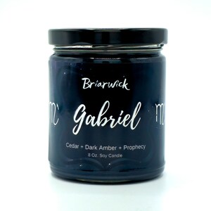 Gabriel Nox Candle Officially Licensed Ruthless Boys of the Zodiac Soy ...