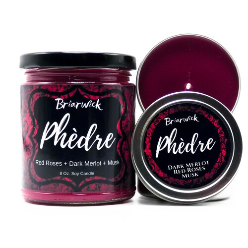 Phedre Candle Kushiels Legacy Inspired Soy Vegan Candle | Etsy