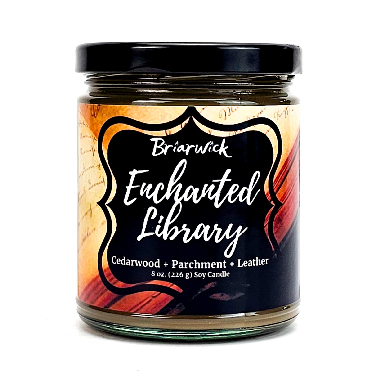 Enchanted Library Candle Fantasy Inspired Soy Vegan Candle - Etsy