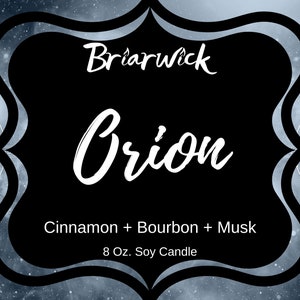 Lance Orion Candle Officially Licensed Zodiac Academy Soy - Etsy