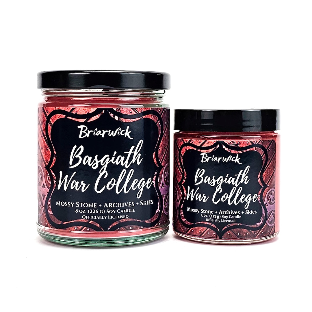 Basgiath War College Candle- Fourth Wing Officially Licensed- Soy Vegan ...