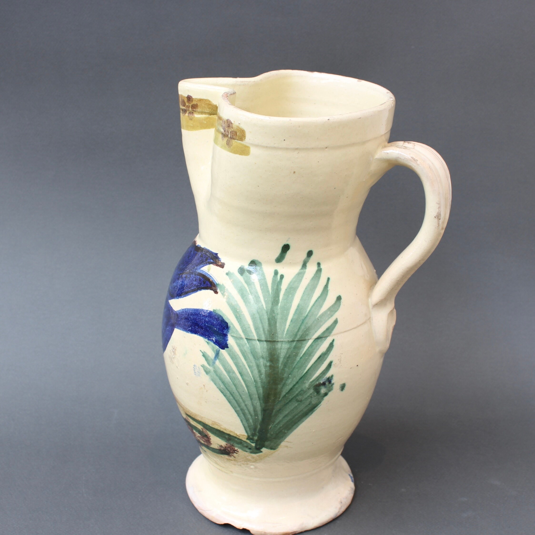 Antique Pugliese Ceramic Water Pitcher (circa 1890s) - Etsy