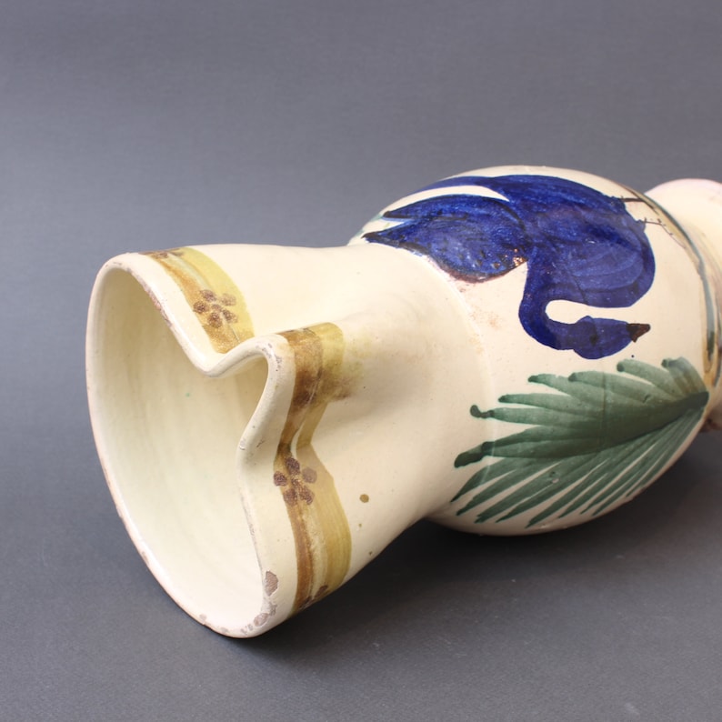 Antique Pugliese Ceramic Water Pitcher circa 1890s - Etsy