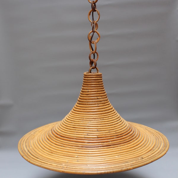 Large Rattan Light - Shop Online - Etsy