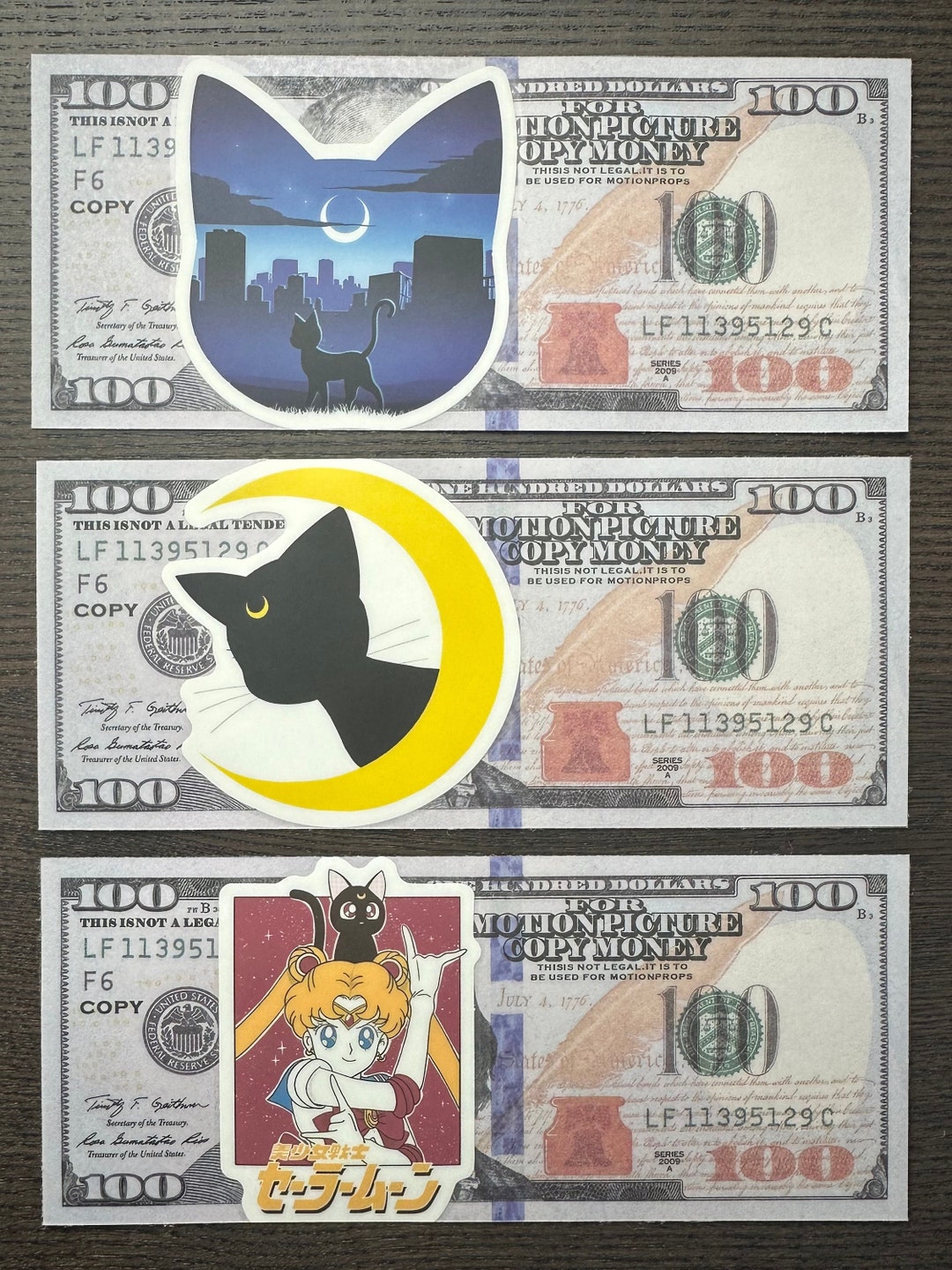 Laminated Prop Money for Budgeting or Bookmarks - Etsy