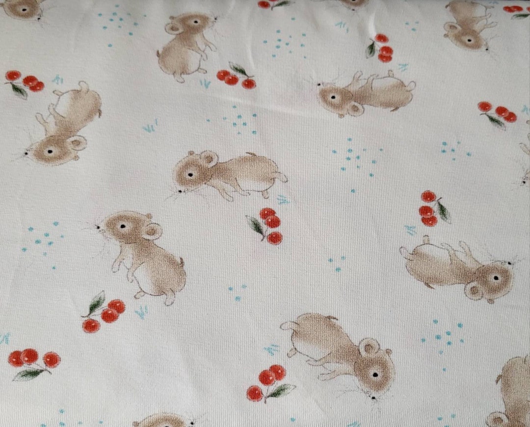 Jersey Mini Mausi, Sweet Mouse With Cherries, With Small Light Blue ...