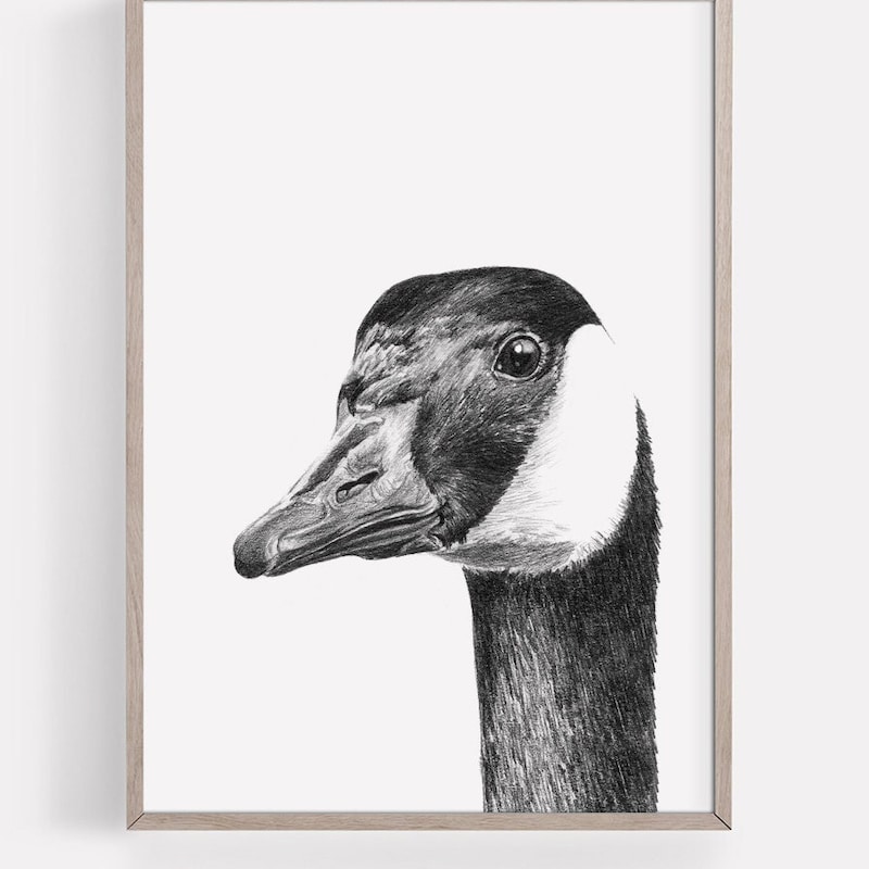 Goose Art - Etsy