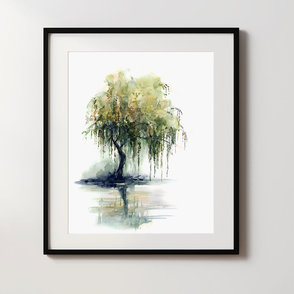 Willow Tree Watercolour