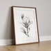 PRINTABLE Magnolia Art Print Graphite Pencil Drawing - Etsy