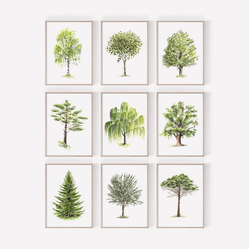 Tree Art Prints - Etsy