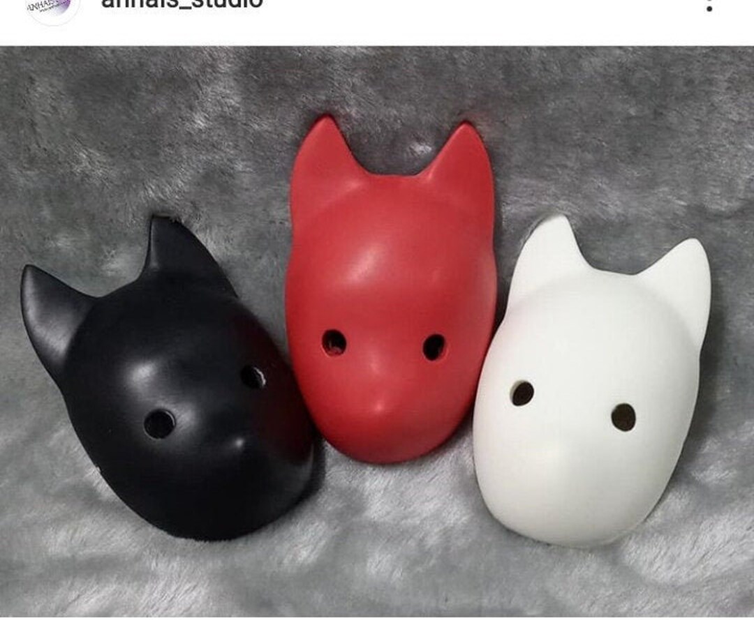 MSD Kitsune Japanese Mask Fox BJD for Dolls - Etsy