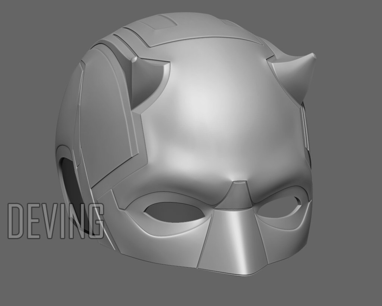 DARE DEVIL HELMET 3D Printable File - Etsy Sweden