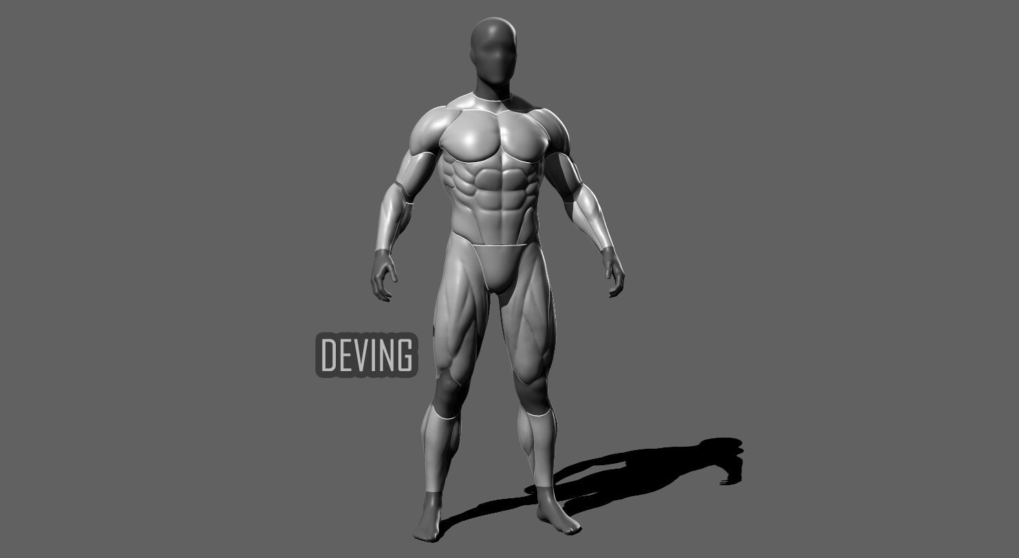 GENERIC MUSCLES V4 3d Printable Files - Etsy