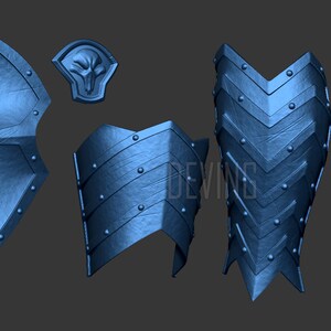 THE MERCILESS Bat Armor for 3D Printing - Etsy